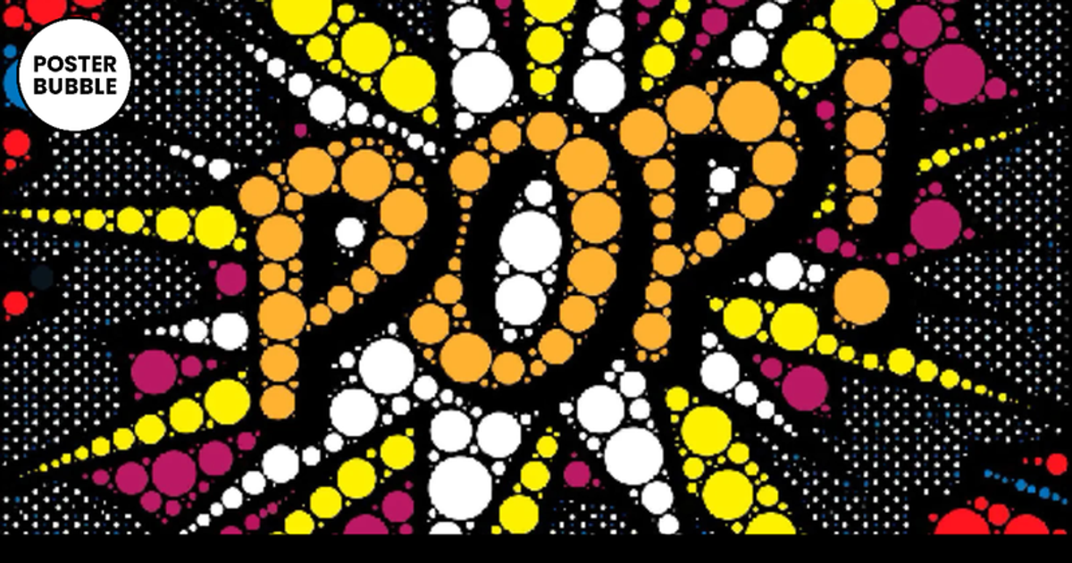 PosterBubble - Unique prints filled with colorful bubbles